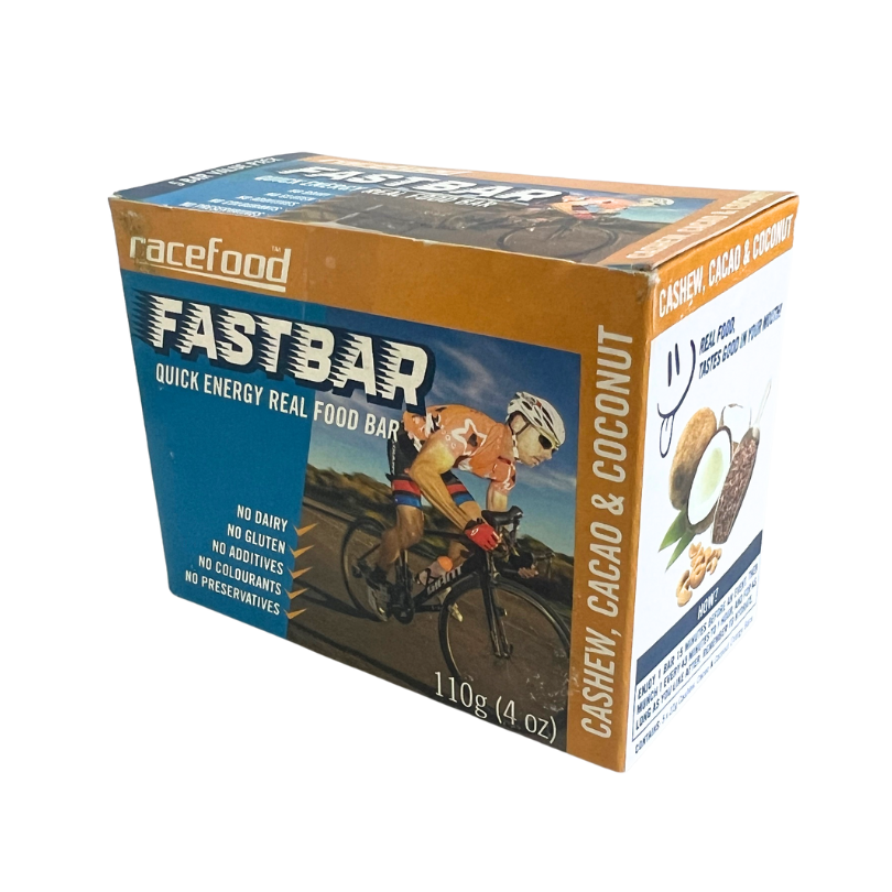 COCONUT, CACAO & CASHEW - FASTBAR - BOX OF 5 – Racefood